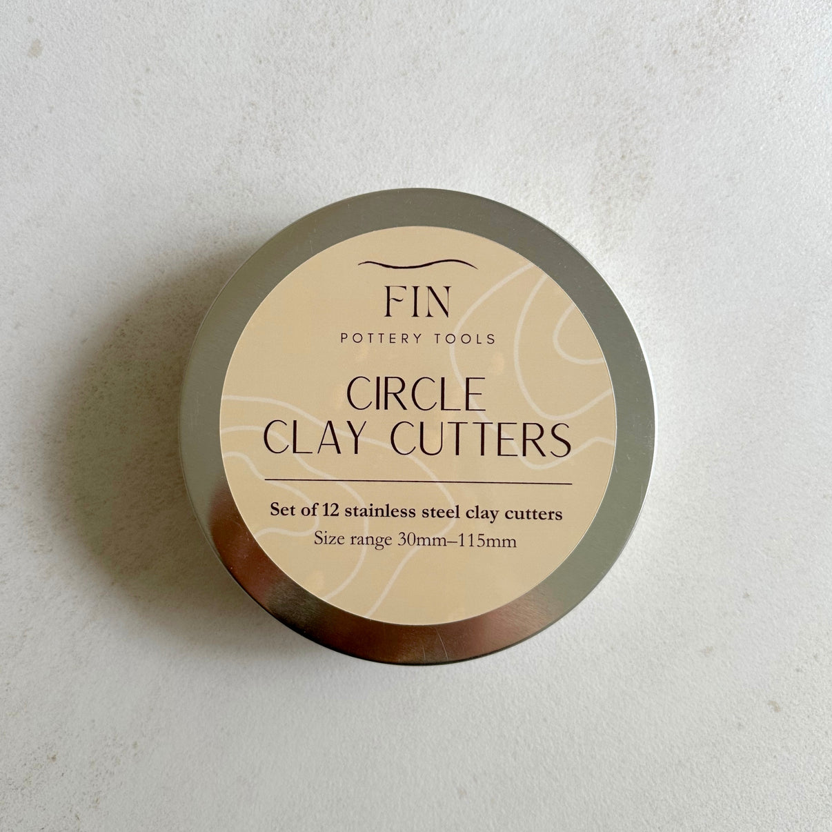 Circle Clay Cutters – Fin Pottery Tools